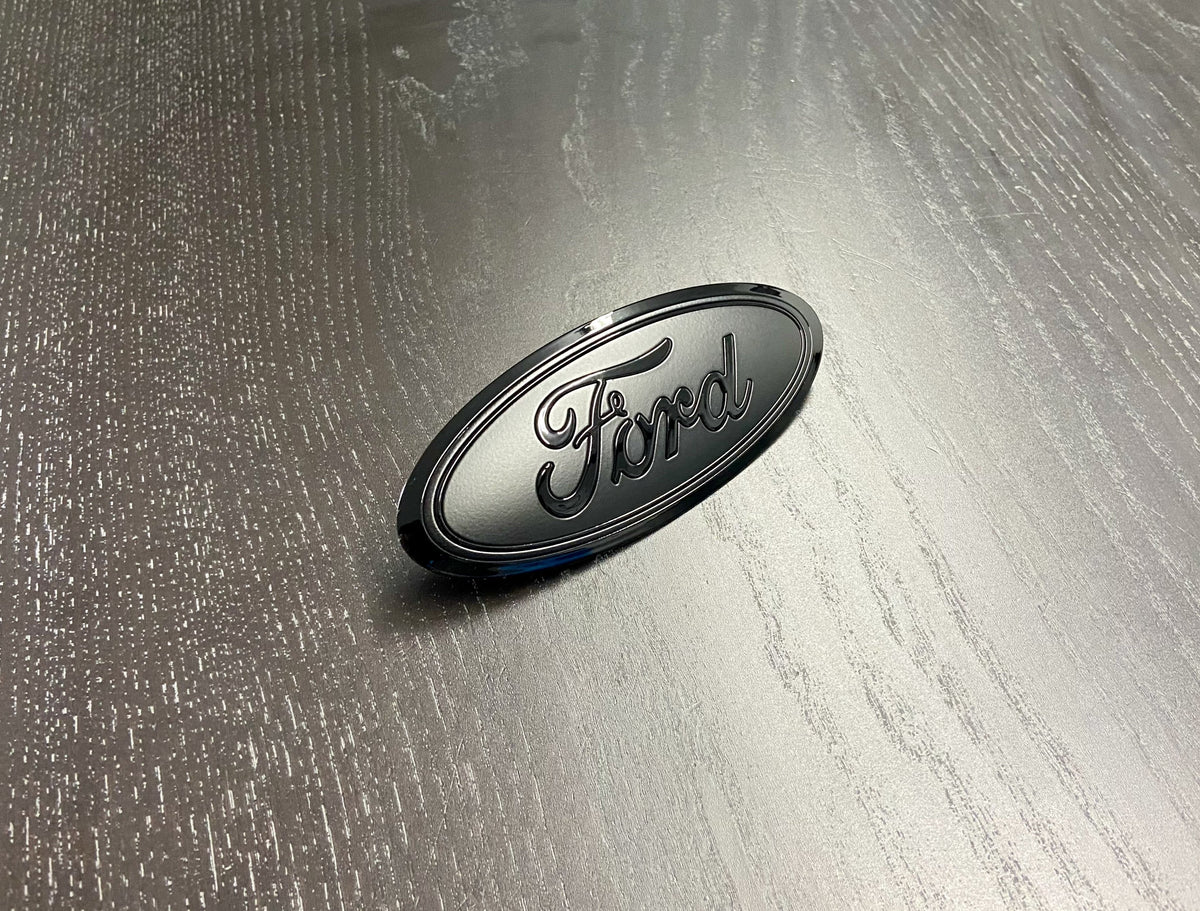 Bronco (Full & Sport) rear emblem in gloss & flat black for 2021-2025 ...